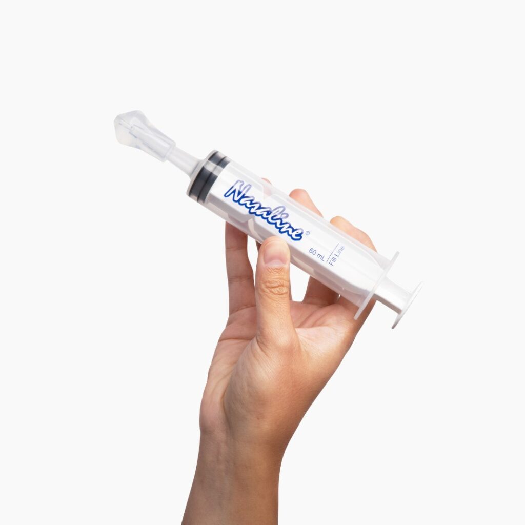 Nasaline® Nasal Rinsing System with 10 Premixed Saline Packets - SQuiP ...