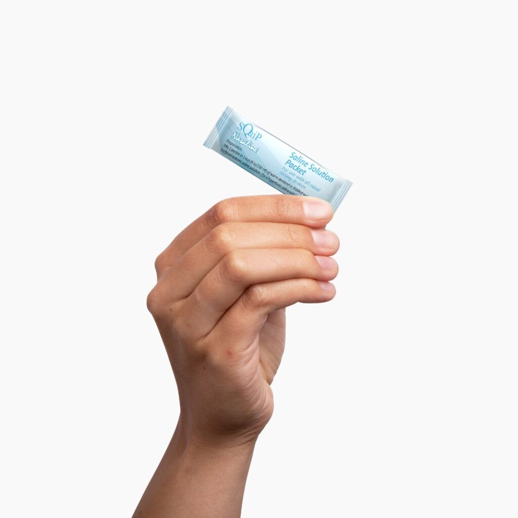 Nasaline® Salt - Box of 50 Premixed Saline Packets - SQuiP Nasaline