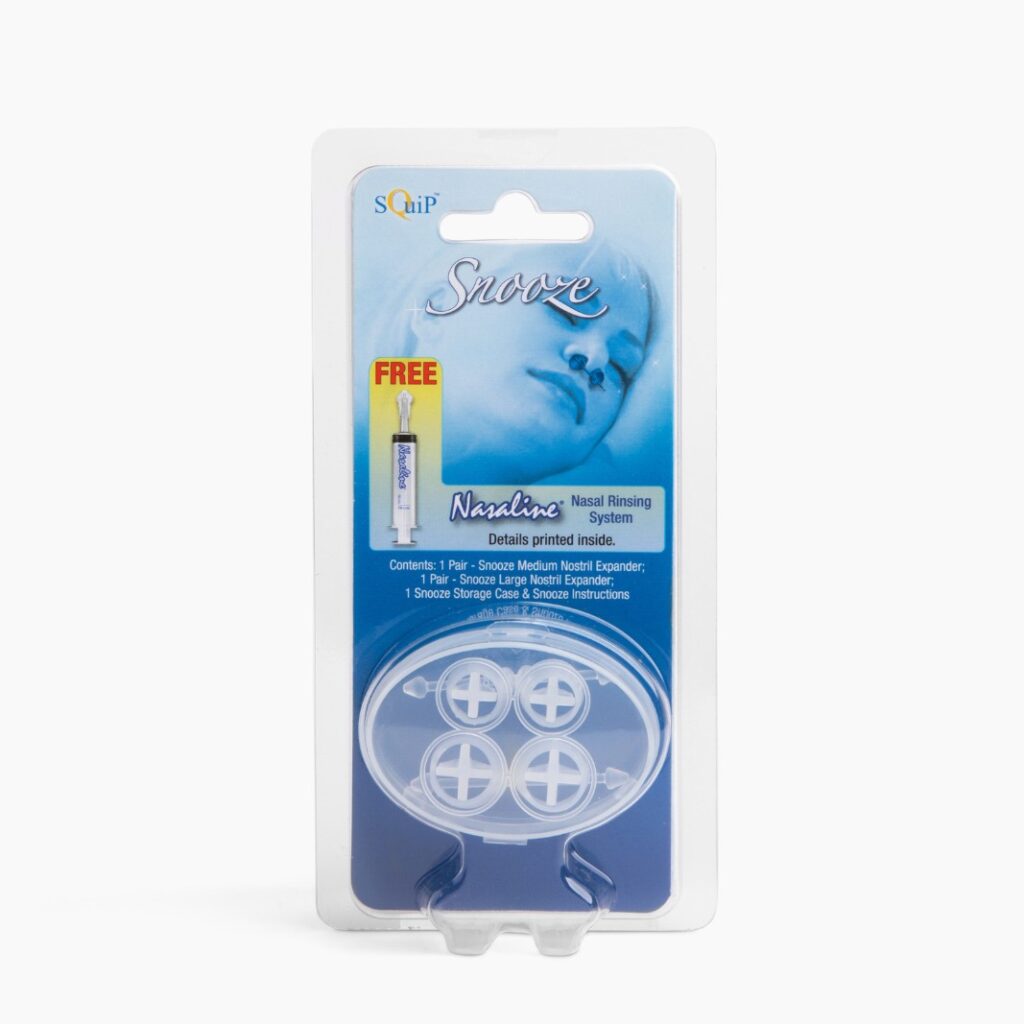 Snooze® Nostril Expanders - SQuiP Nasaline